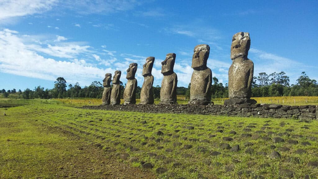 Ahu -the Grave Of Rapa Nui Ancestors